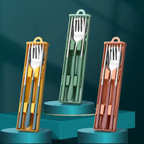 Cutlery Portable Set Emiko - Japanese Chopsticks - My Japanese Home