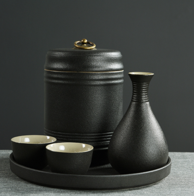 Sake Set Yoku - Sake Cups - Ceramic Sake - My Japanese Home