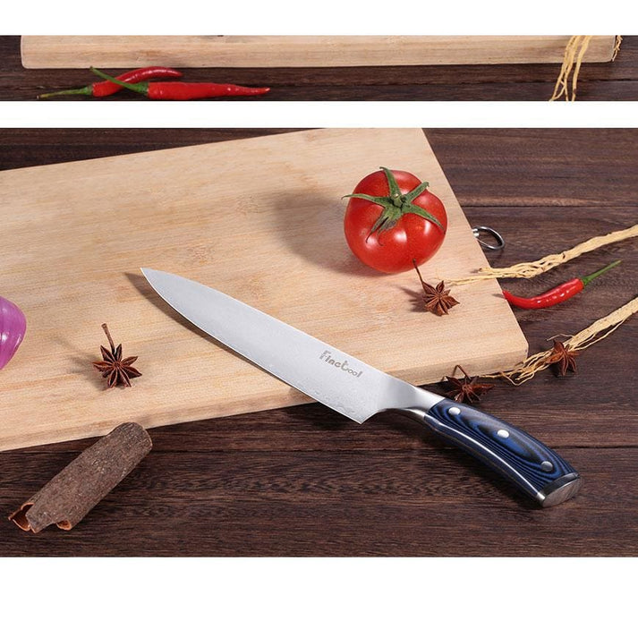 Kudamono Damascus Knife Kazuma - Japanese Knives - Sushi Knives – My ...