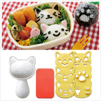 Cat Rice Mold Ginza - Sushi Rice Molds - My Japanese Home