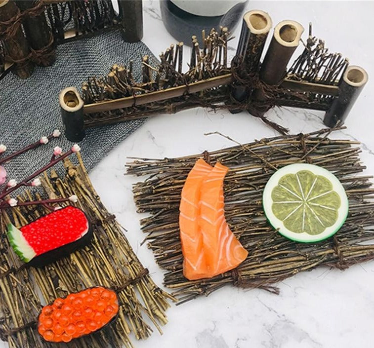 Sushi Decoration Iku - Japanese Plates - Sushi Plates - My Japanese Home