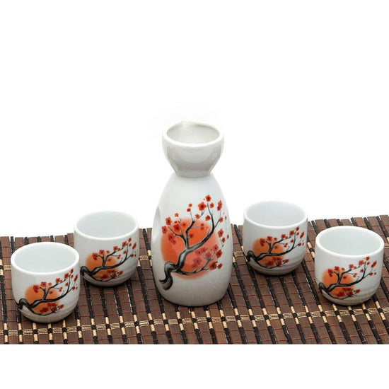 Sake Set Rika - Sake Cups - Ceramic Sake Sets - My Japanese Home