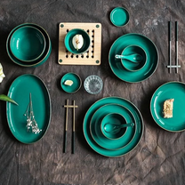 Soup Plate Taisei - Japanese Plates - Sushi Plates - My Japanese Home
