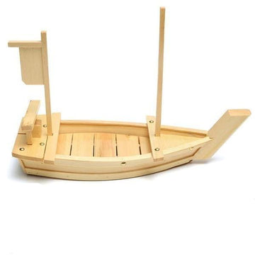 Sushi Boats - Wooden Boats - Japanese Tableware - Sashimi Wooden Boats ...