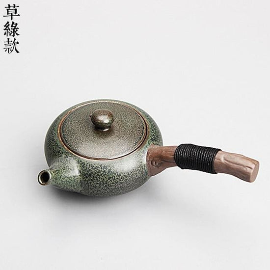 Teapot Keiko - Kyusu - Ceramic Tea Pot - My Japanese Home